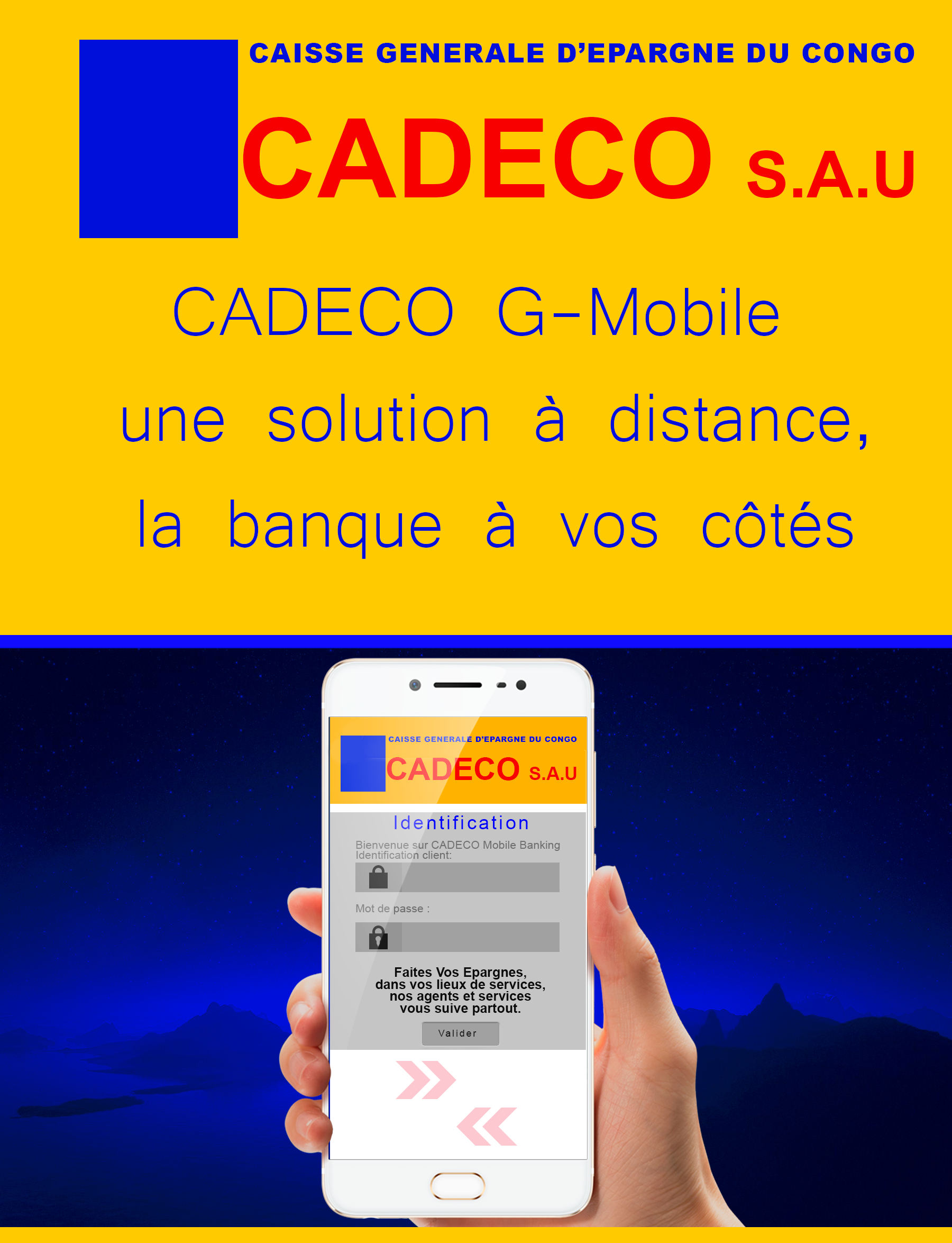 Comptes bancaires – CADECO-SA